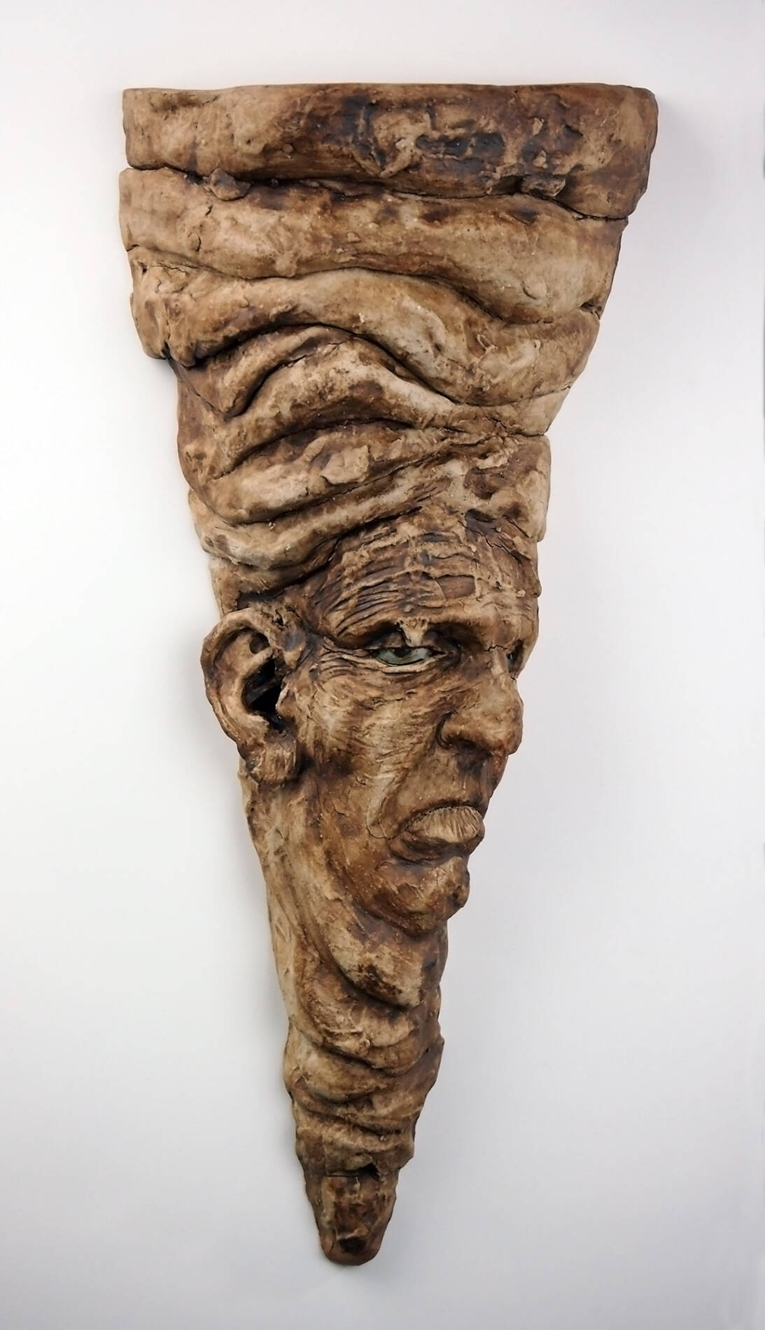Earth Elemental Wall Sconce by Jesse Berlin, dark Sculpture for sale ...