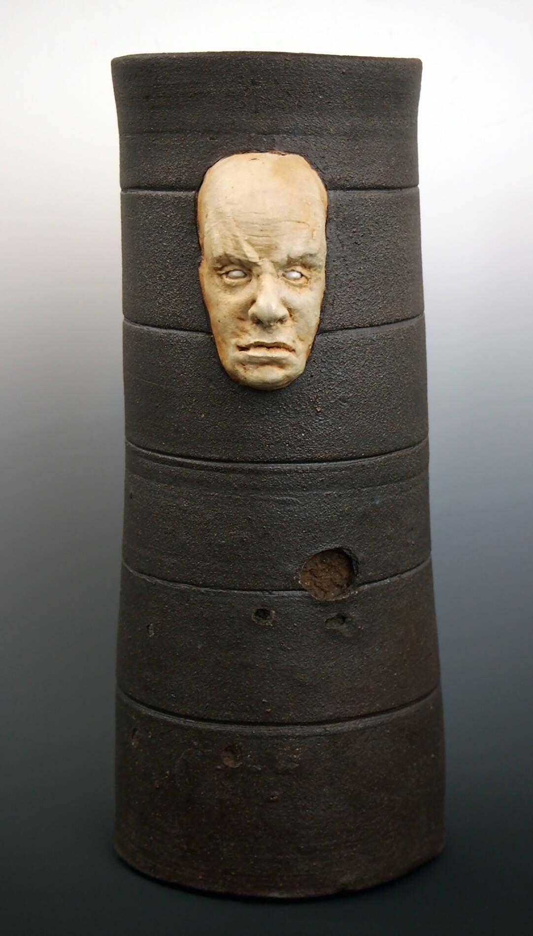 Smokestack Cenotaph 1 by Jesse Berlin, dark Sculpture for sale, direct ...